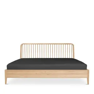 ETHNICRAFT Spindle Queen Bed