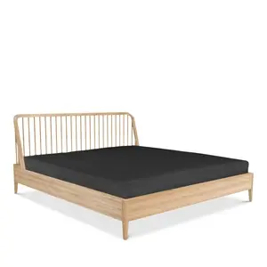 ETHNICRAFT Spindle Queen Bed