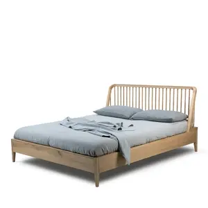 ETHNICRAFT Spindle King Bed