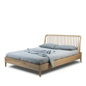 ETHNICRAFT Spindle King Bed