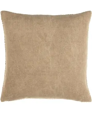 Livabliss Washed Texture Decorative Pillow, 18l X 18w