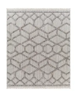 LIVABLISS Zaragoza Zrz-2304 Area Rug, 9'2 X 12 - Silver