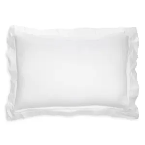Frette Essentials Doppio Ajour Standard Sham - White