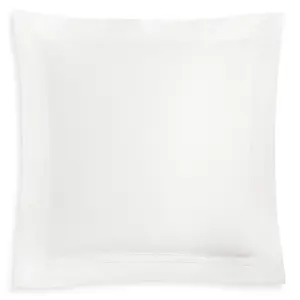 Frette Essentials Doppio Ajour Euro Sham - White