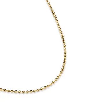 Temple St. Clair 18k Yellow Ball Chain Necklace