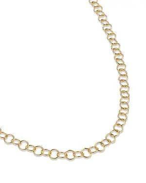 Temple St. Clair 18k Yellow 18" Small Round Chain Necklace