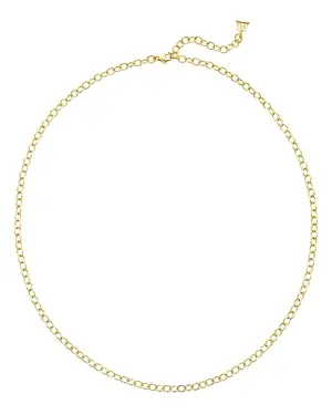Temple St. Clair 18k Yellow Oval Link Chain Necklace - Gold