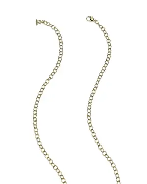 Temple St. Clair 18k Yellow Oval Link Chain Necklace
