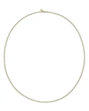 Temple St. Clair 18k Yellow Oval Link Chain Necklace