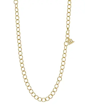 Temple St. Clair 18k Yellow Oval Link Chain Necklace