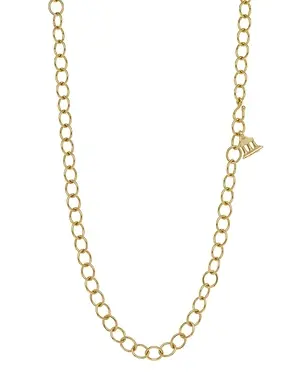 Temple St. Clair 18k Yellow Oval Link Chain Necklace - Gold