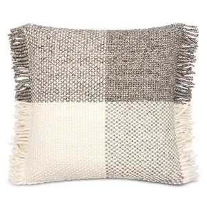 SURYA Faroe Ii Decorative Pillow - Cream/gray
