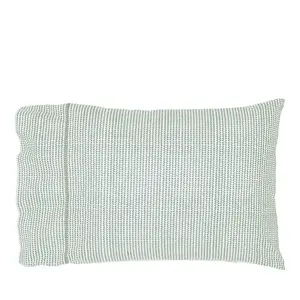 JOHN ROBSHAW Cinde Print Cotton Sheet Set, Twin - Sage