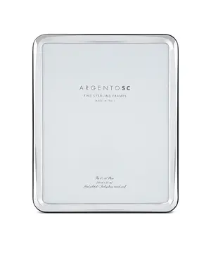 ARGENTO SC Modern Frame, 8 X 10 - Sterling Silver