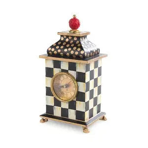 MACKENZIE-CHILDS Courtly Check Desk Clock - No Color