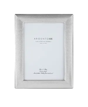 ARGENTO SC Dots Frame, 5 X 7 - Sterling Silver