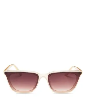 Rickie Freeman For Teri Jon Sunglasses - Tan/brown Gradient