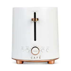 GE APPLIANCES Cafe Express 2 Slice Toaster Matte White