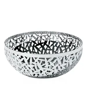 ALESSI Marta Sansonic Cactus Fruit Bowl, Medium - Silver