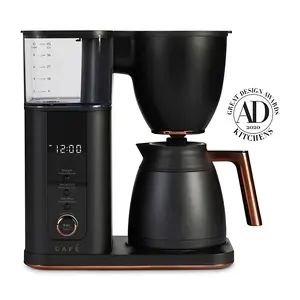 GE APPLIANCES Cafe Specialty Drip Coffee Maker With Thermal Carafe - Matte Black