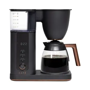 GE APPLIANCES Cafe Specialty Drip Coffee Maker With Glass Carafe - Black