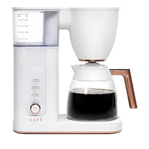 GE APPLIANCES Cafe Specialty Drip Coffee Maker With Glass Carafe - Stainless Steel