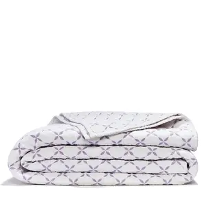 JOHN ROBSHAW Layla Coverlet, King - Lavender