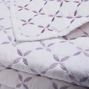 JOHN ROBSHAW Layla Coverlet, King - Lavender