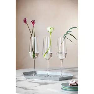 VILLEROY & BOCH Rose Garden Flute, Set Of 4