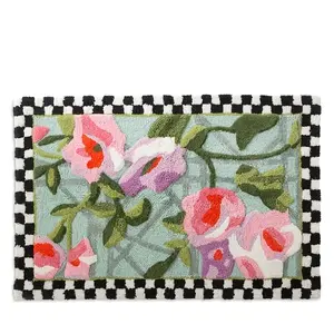 MACKENZIE-CHILDS Chelsea Garden Bath Rug, 21 X 34 - Multi