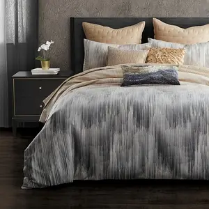 Donna Karan New York Home Ember Duvet Cover, King - Charcoal