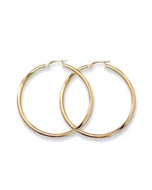 ROBERTO COIN 18k Yellow Gold Hoop Earrings