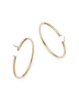 Roberto Coin 18k Yellow Hoop Earrings