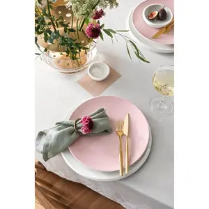 VILLEROY & BOCH Coupe Dinner Plate Pink