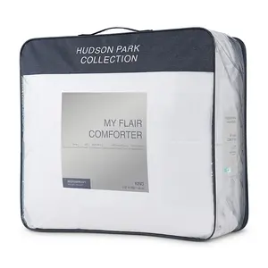 HUDSON PARK COLLECTION My Flair Asthma & Allergy Friendly Down Comforter, Medium/heavy King Exclusive - White