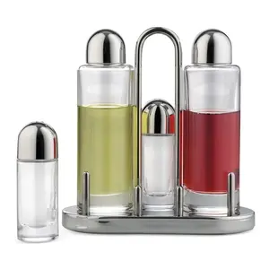 ALESSI Ettore Sottsass 4-piece Condiment Set
