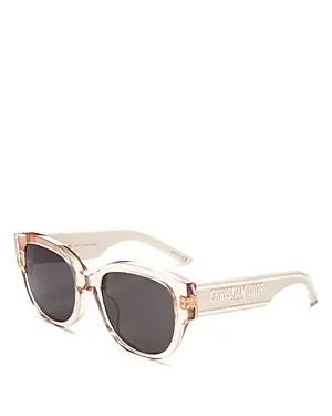 Dior Dior Wildior Bu Butterfly Sunglasses Pink/gray Solid