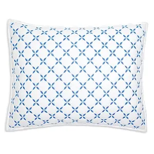 JOHN ROBSHAW Layla Standard Sham - Blue