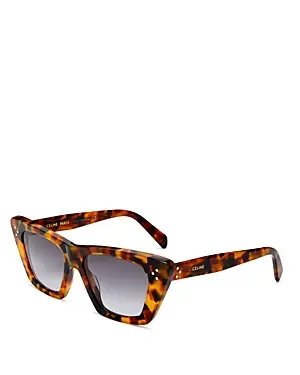 Celine Celine Cat Eye Sunglasses Havana/gray Gradient