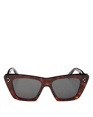 Celine Cat Eye Sunglasses - Havana/gray Solid