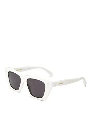Celine Celine Cat Eye Sunglasses Ivory/gray Solid