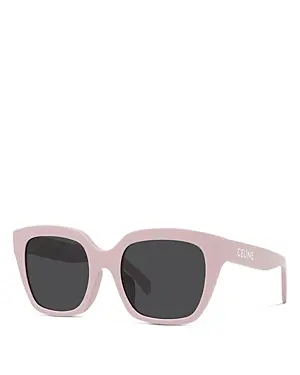 Celine Celine Monochroms Square Sunglasses Pink/gray