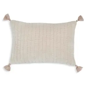JOHN ROBSHAW Velvet Kidney Pillow - Sand