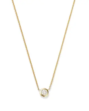 Roberto Coin 18k Gold Diamond Pendant Necklace