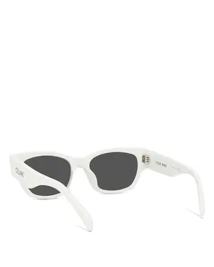 Celine Monochroms Cat Eye Sunglasses - Ivory/gray Solid