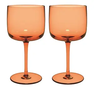 VILLEROY & BOCH Like Wine Glass, Set Of 2 - Apricot