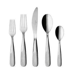 VILLEROY & BOCH Rose Garden 40-piece Flatware Set - Silver