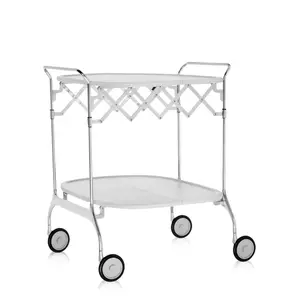 KARTELL Gastone Folding Trolley - White