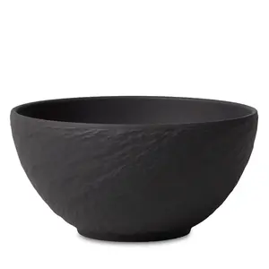 VILLEROY & BOCH Manufacture Rock 3 Piece Condiment Set - Black