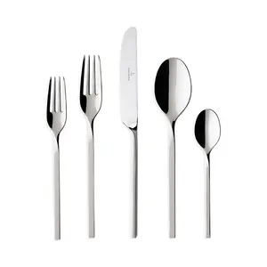VILLEROY & BOCH New Wave 20-piece Flatware Set - Silver